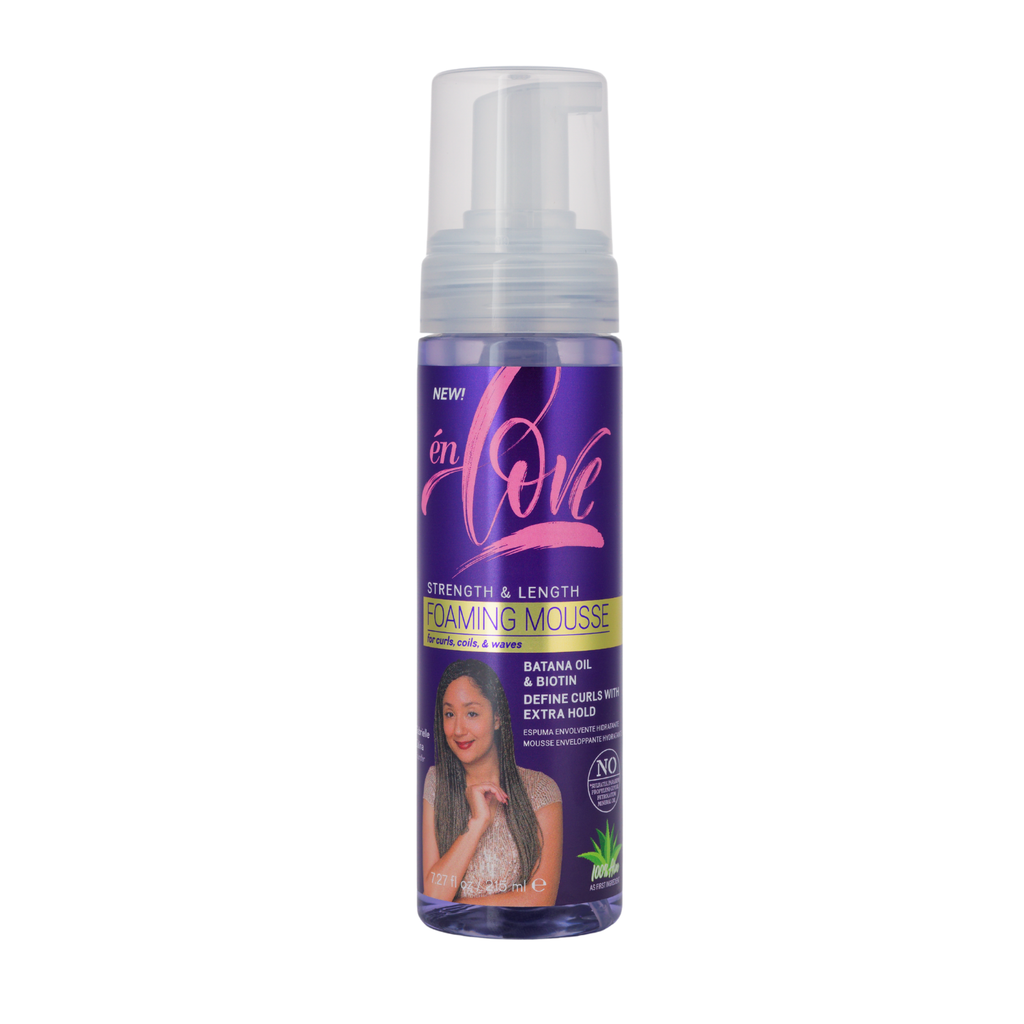 EN LOVE Strength and Length Extra Hold Foaming Mousse – COCOTIQUE